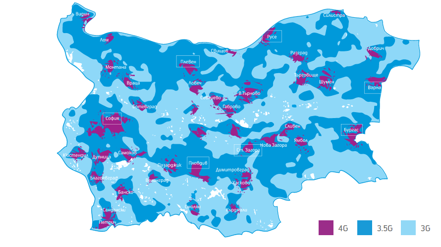 Telenor Bulgaria Launches 4G LTE Service with 57% Initial Coverage
