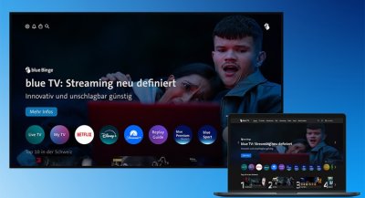 Swisscom Combines Netflix and Disney+ in New Blue Binge Package