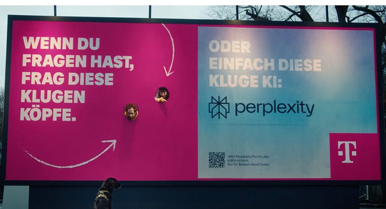 Telekom Launches Creative Perplexity AI Campaign