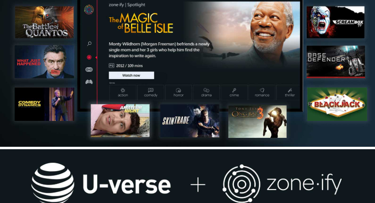 Zone·tv Launches Free Streaming Service zone·ify for U-verse TV Customers