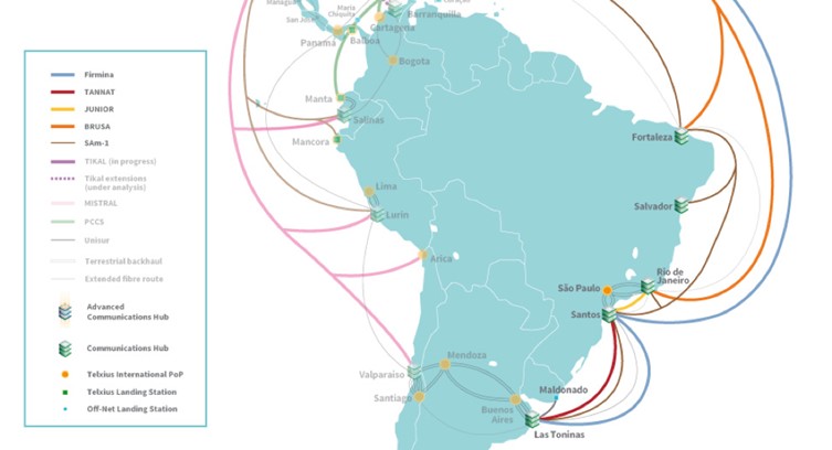 Telxius Joins Firmina Subsea Cable System to Connect USA, Brazil and ...