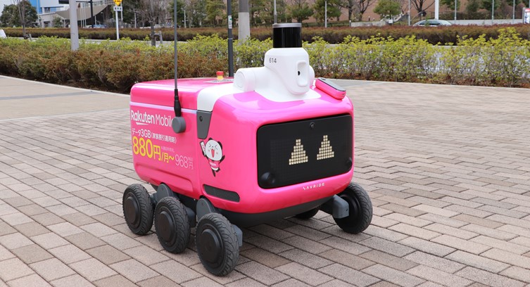 Rakuten Mobilizes Avride Delivery Robots in Harumi, Tokyo