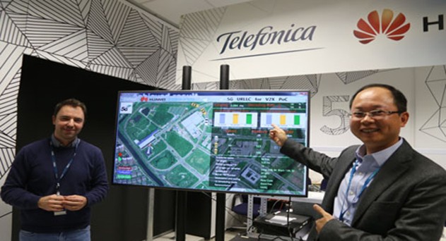 Telefónica, Huawei Complete 5G-based Self Driving PoC for V2X using URLLC