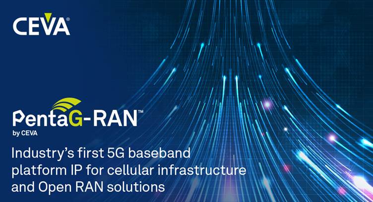 CEVA Intros 'Industry's First' 5G Baseband Platform IP for ASICs, PentaG-RAN