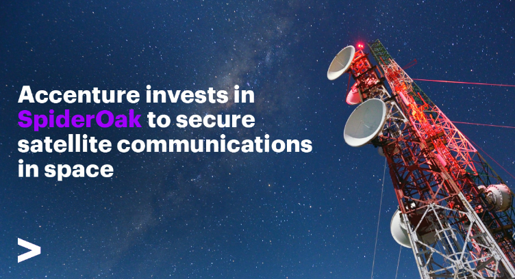 Accenture Ventures Invests in SpiderOak